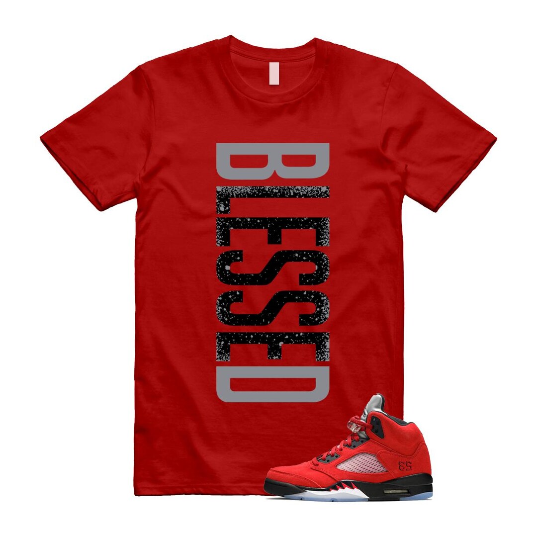 5 Red Raging Bull Varsity Black White T Shirt Match VERTBLS - Etsy