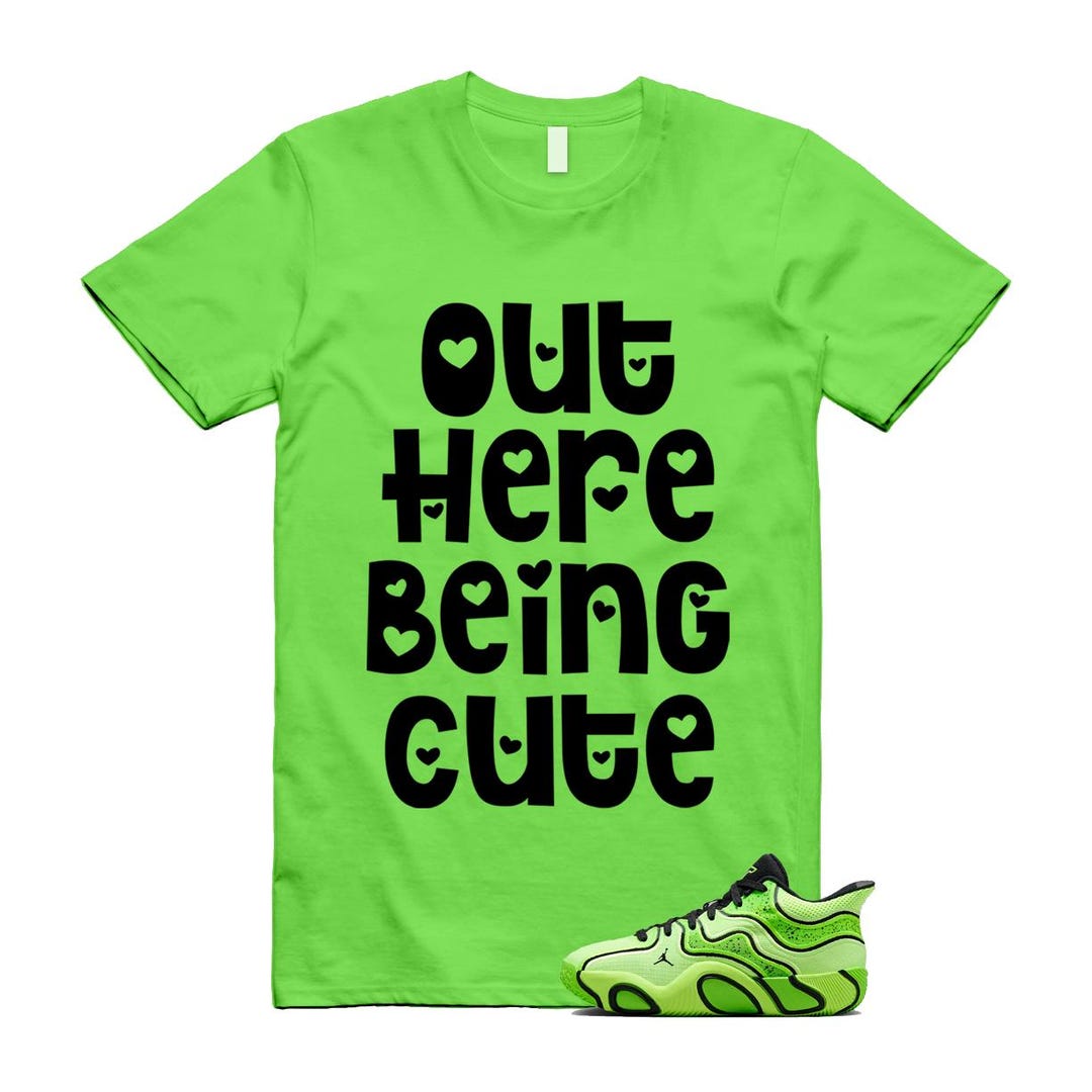 Tatum 3 6th Man Ghost Electric Green Black Neon T Shirt Match OHBC - Etsy