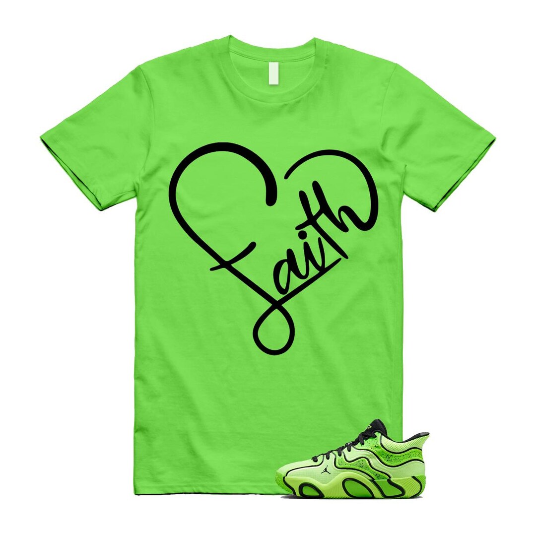 Tatum 3 6th Man Ghost Electric Green Black Neon T Shirt Match FAITH - Etsy