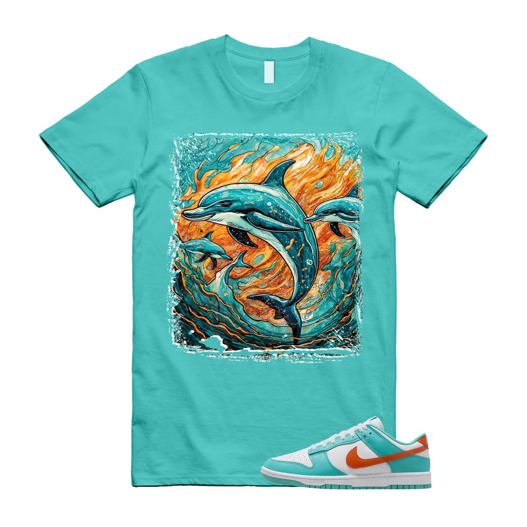 Dunk Miami Dolphins Cosmic Clay Dusty Cactus White Orange Aqua Low T ...
