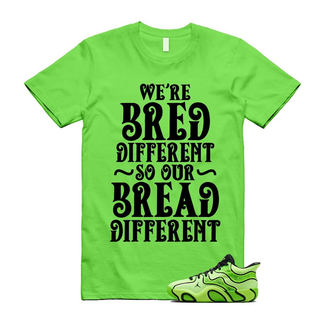 Tatum 3 6th Man Ghost Electric Green Black Neon T Shirt Match BREAD - Etsy