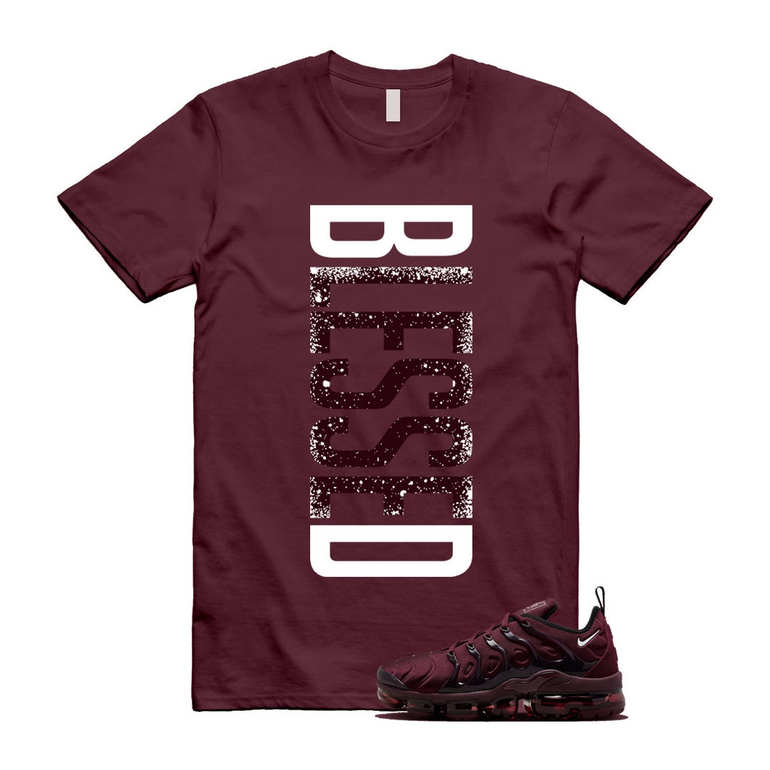 Vapormax Night Maroon Burgundy Cedar White Black Plus Air T Shirt Match ...