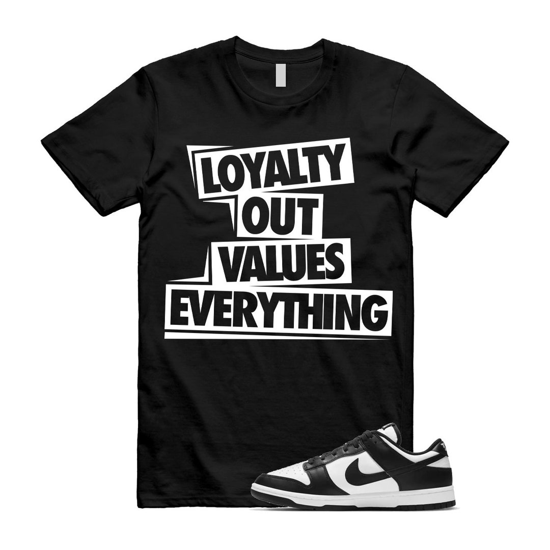 Dunk Panda White Black Low Retro Classic Traditional T Shirt Match LOVE ...