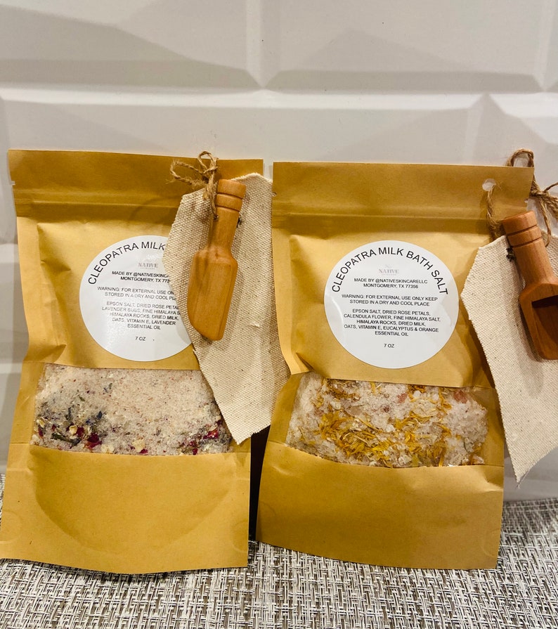 Cleopatra Milk Bath Salt - Etsy