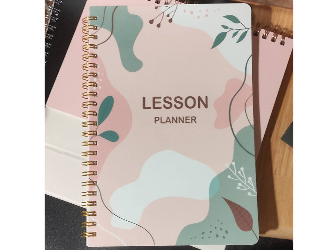 A5 Lesson Notebook Daily Organiser Productivity Spiral Planner Back to ...