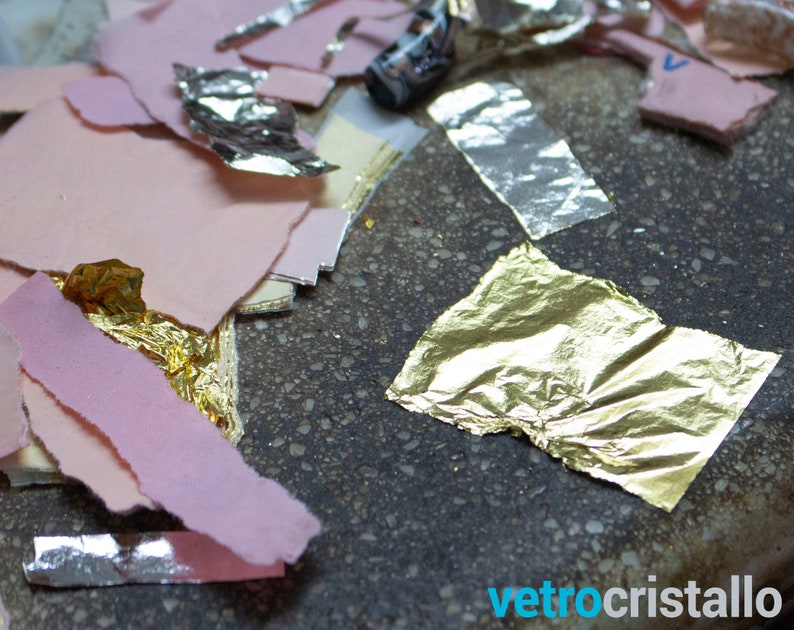 Lot 10 Pieces Schissa Bead in Murano Glass Ø14 Mm Color Periwinkle ...