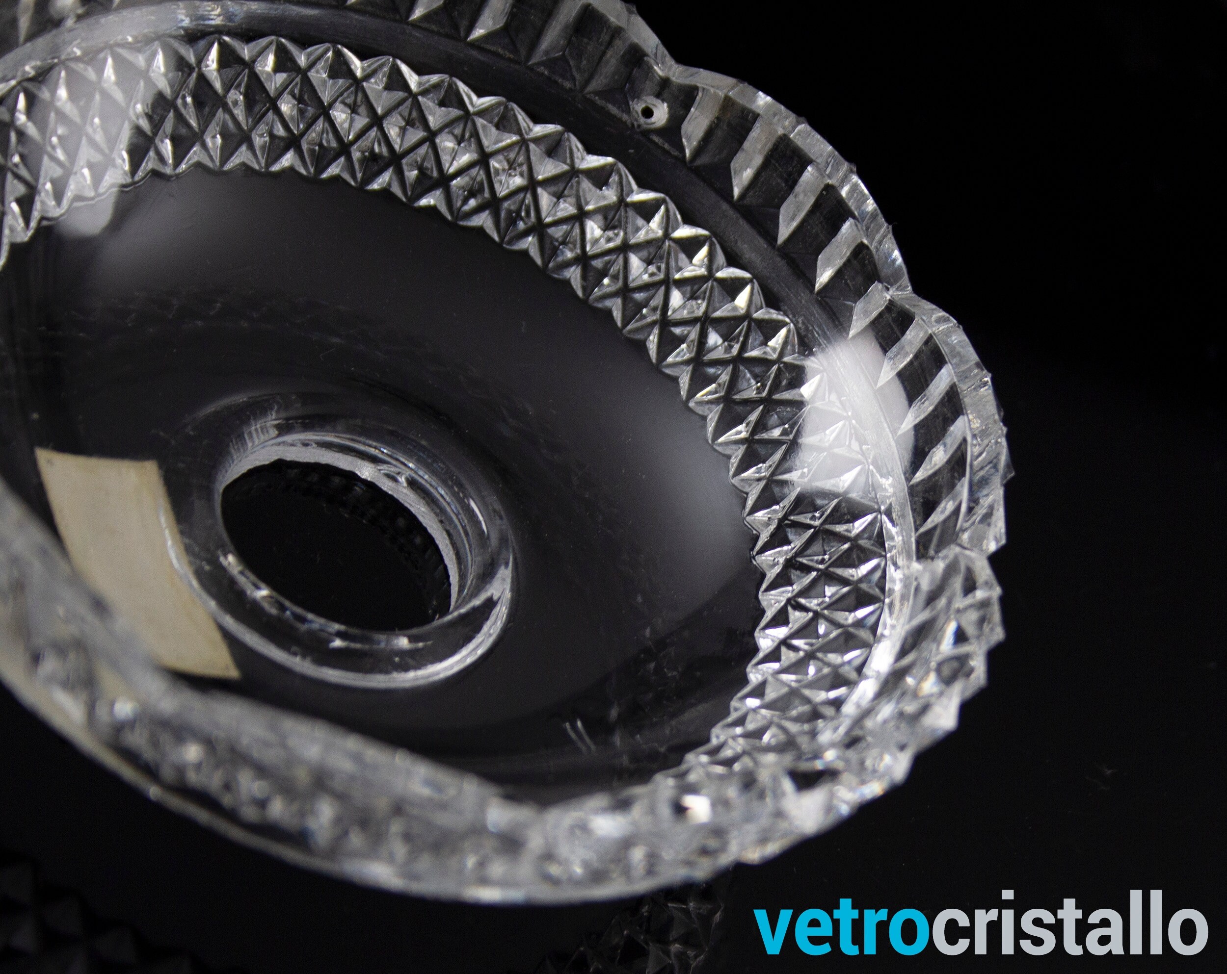 Lot of 6 Pcs Bohemian Crystal Bobeche Diameter 10 Cm Height 3 Cm, 5 ...