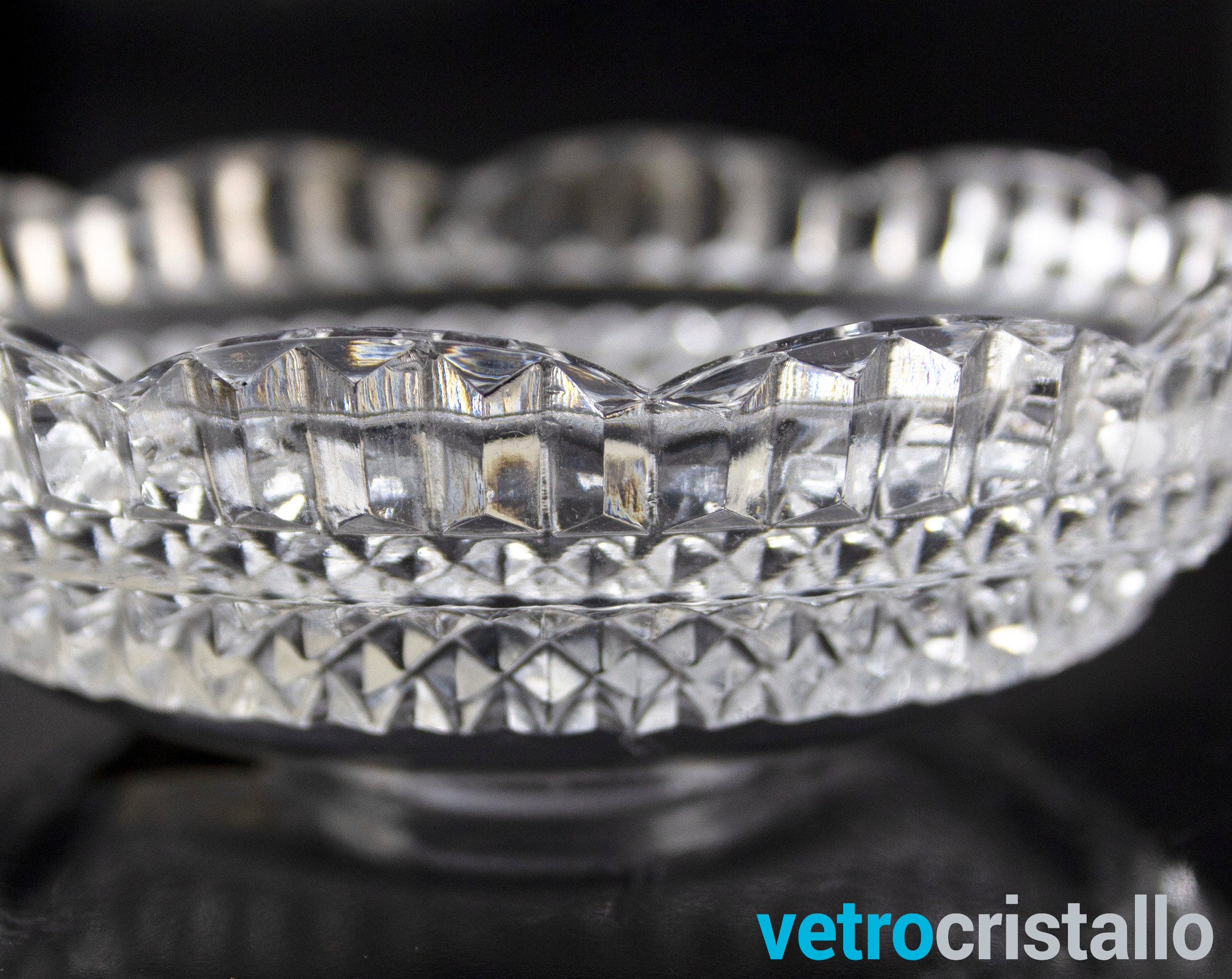 Lot of 6 Pcs Bohemian Crystal Bobeche Diameter 10 Cm Height 3 Cm, 5 ...