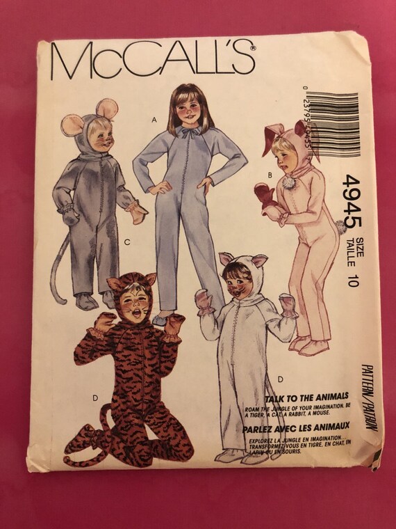 Vintage Costume Pattern Mccall's Circa 1986 | Etsy