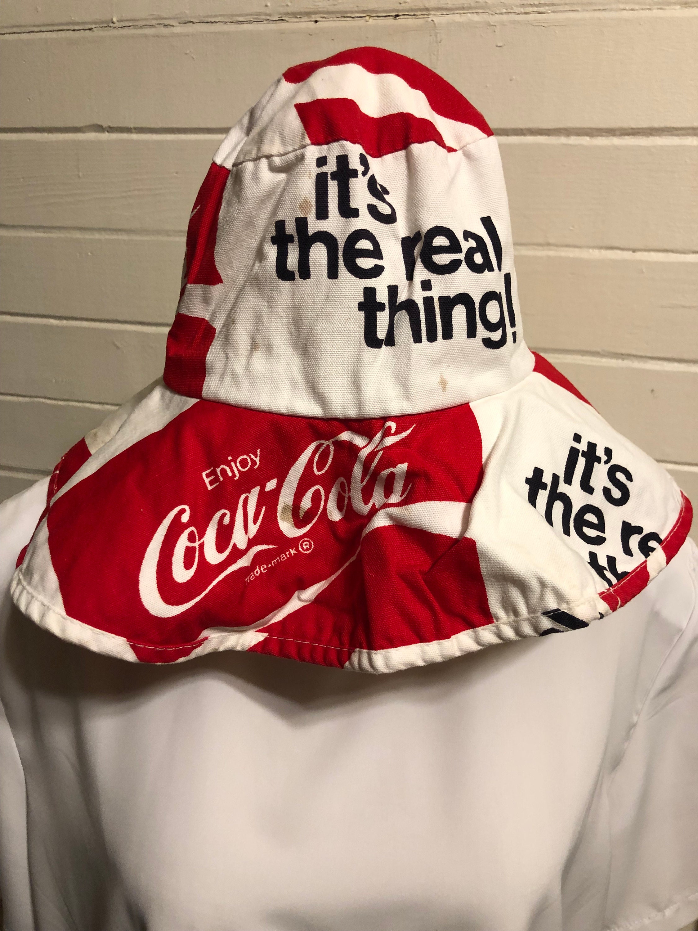 Vintage Licensed Coca-cola Hat Circa 1970s FREE SHIPPING - Etsy