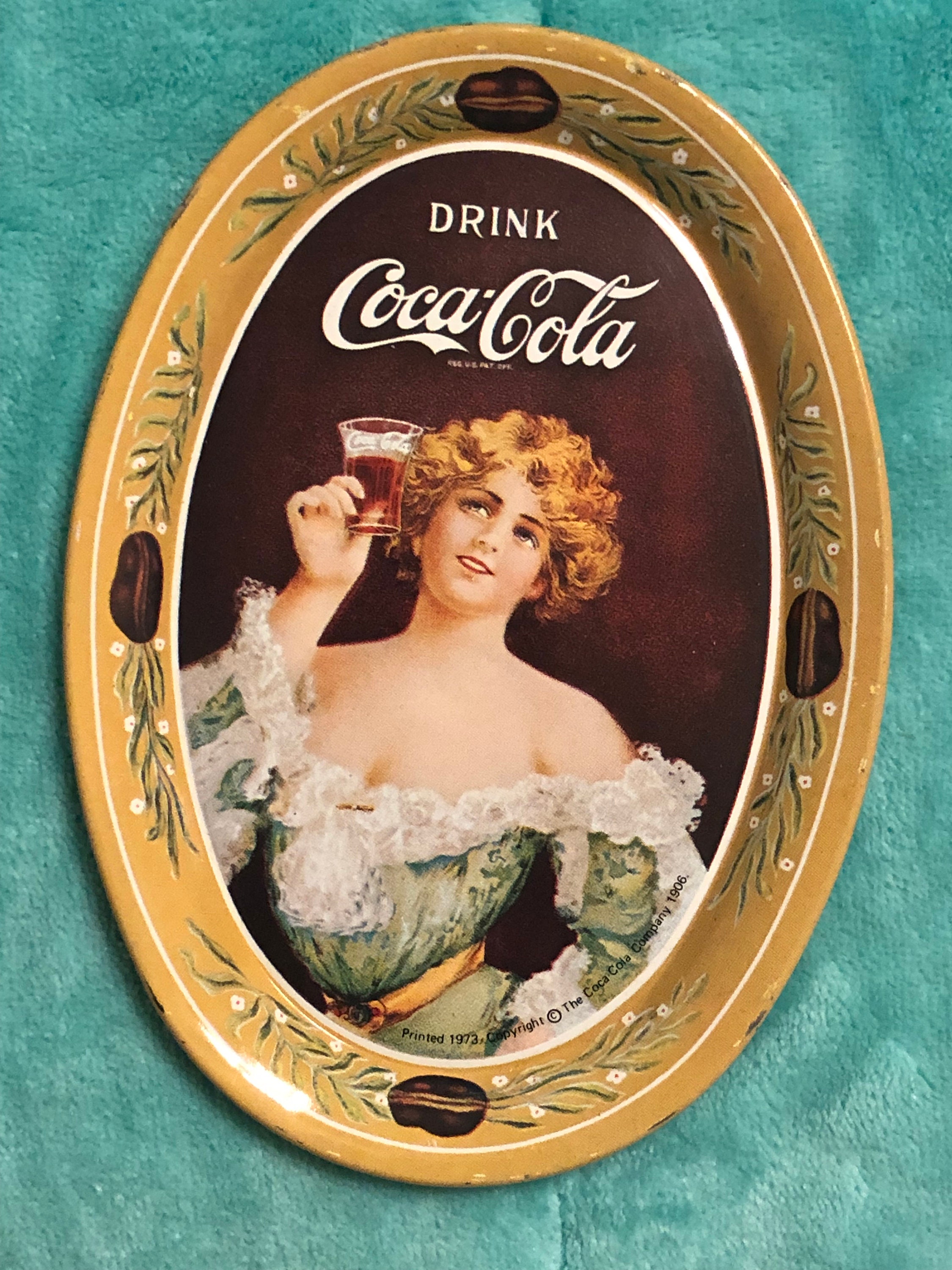Coca-cola Tip Tray Circa 1973 FREE SHIPPING - Etsy