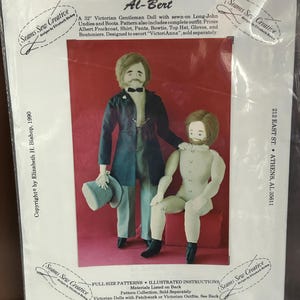 Patterns for 30"/32" Victorian Doll Clothes-never Cut-full Size Pattern ...