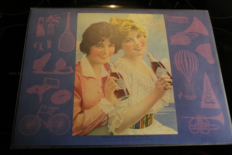 Vintage Coca-cola Laminated Place Mats - Set of 4 - All Different ...