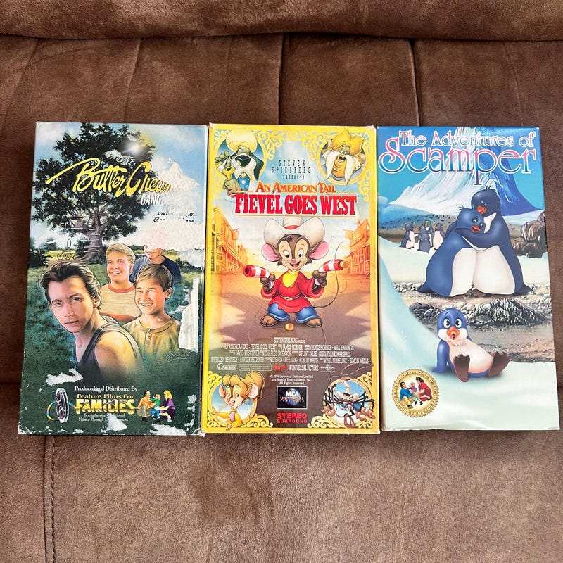 Vhs Children Lot - Etsy