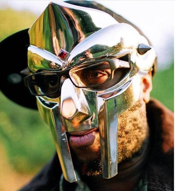 MF Doom Mad Villain Gladiator Mask Wearable Cosplay Costume | Etsy
