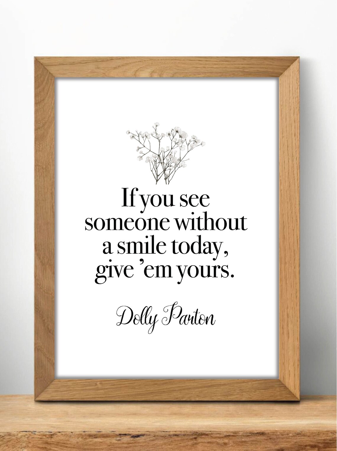 Dolly Parton Quote, Inspirational Quote, Art Decor, Art Print, Wall Art ...