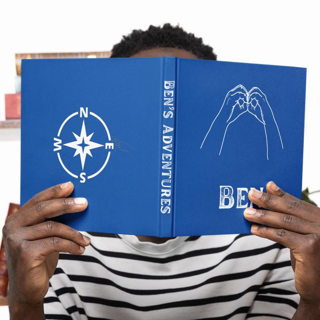 BSL Fully Customisable A5 Hardcover Notebook British Sign Language ...