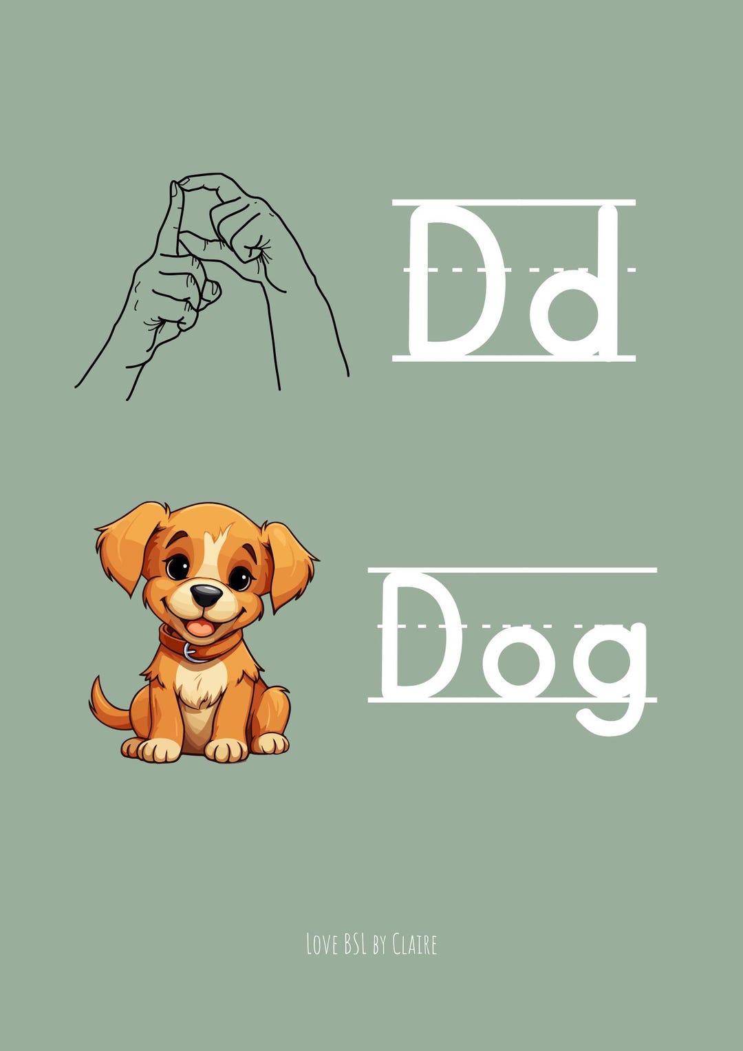 BSL Learning Tools Bundle Downloadable PDF British Sign Language ...