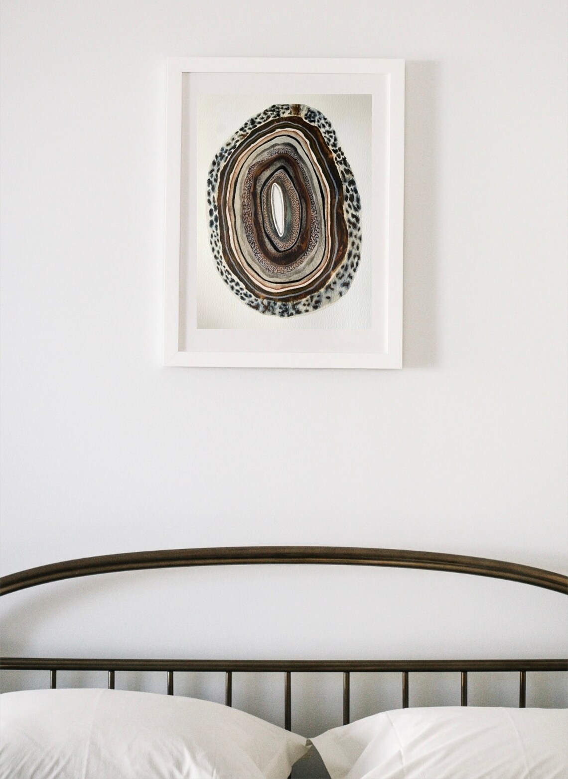 No.3 Abstract Folk Earthy Room Decor Wall Art Spiritual Art - Etsy