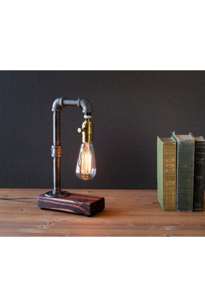 Pipe Man Lamp / Industrial Lighting / Handcrafted / Adjustable - Etsy