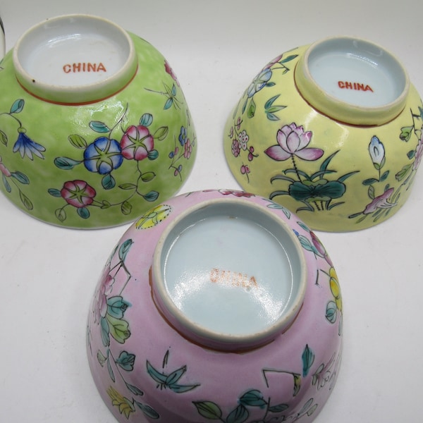 Porcelain Rice Bowls - Etsy