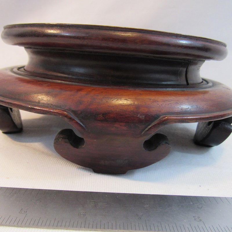 Carved Wood Stand - Etsy