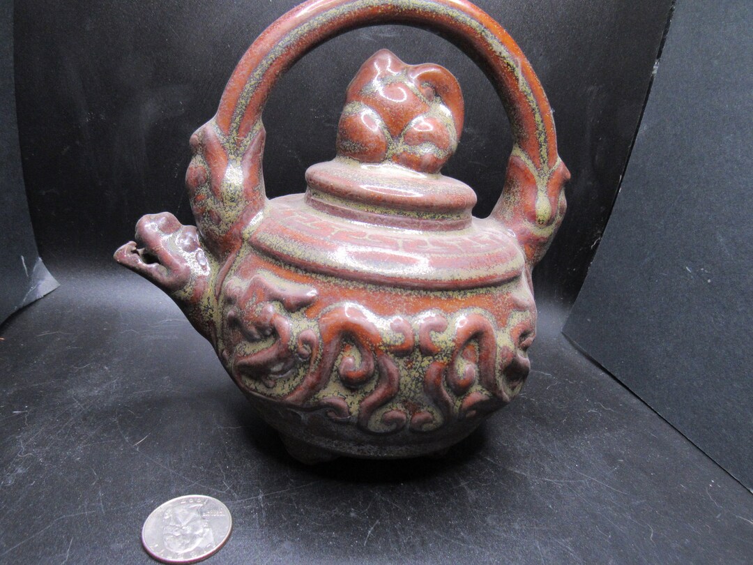 Chinese Ceramic Backflow Wine Pot - Etsy