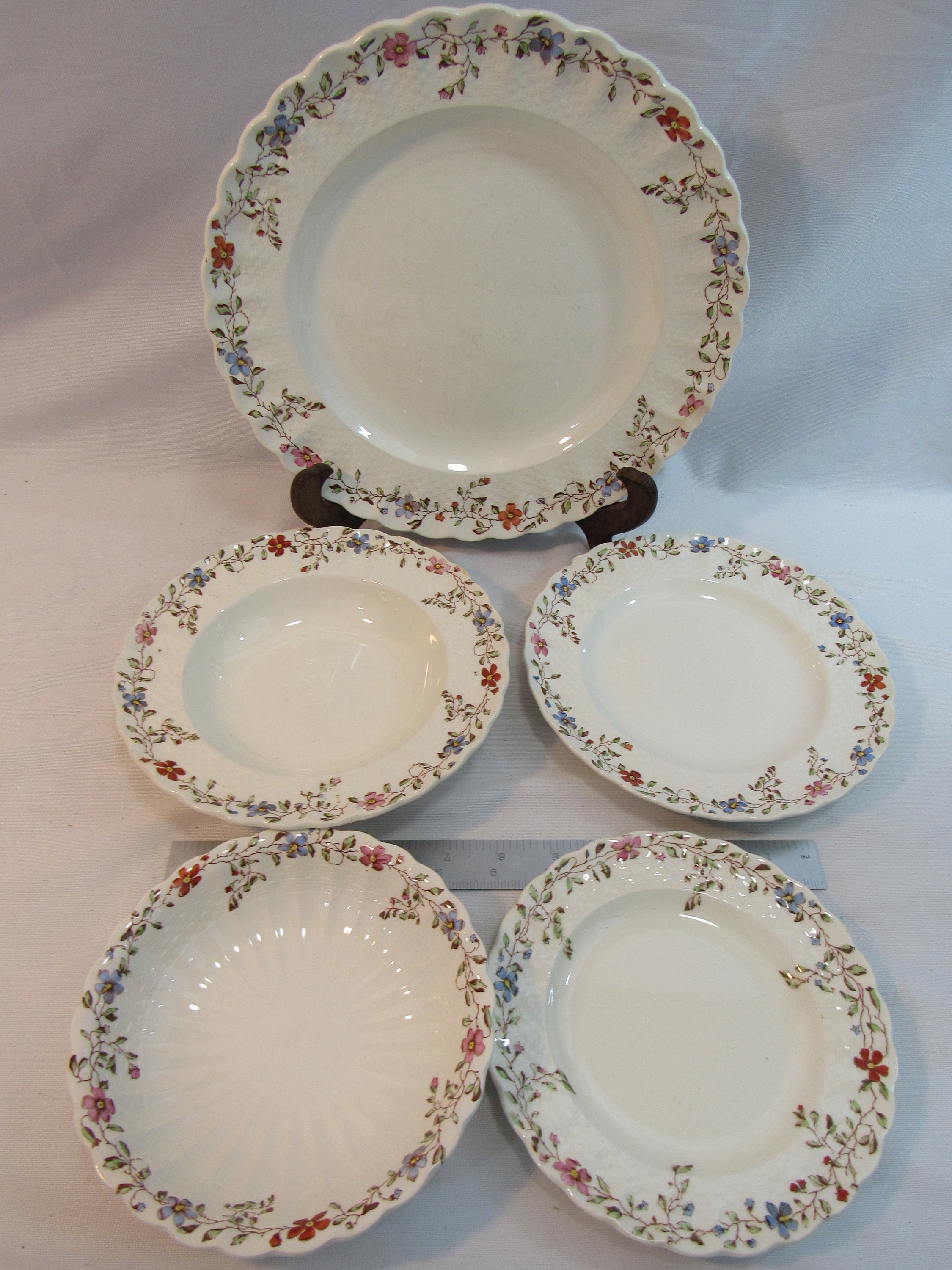 Spode Copeland Wicker Dale Set 5 Pieces - Etsy