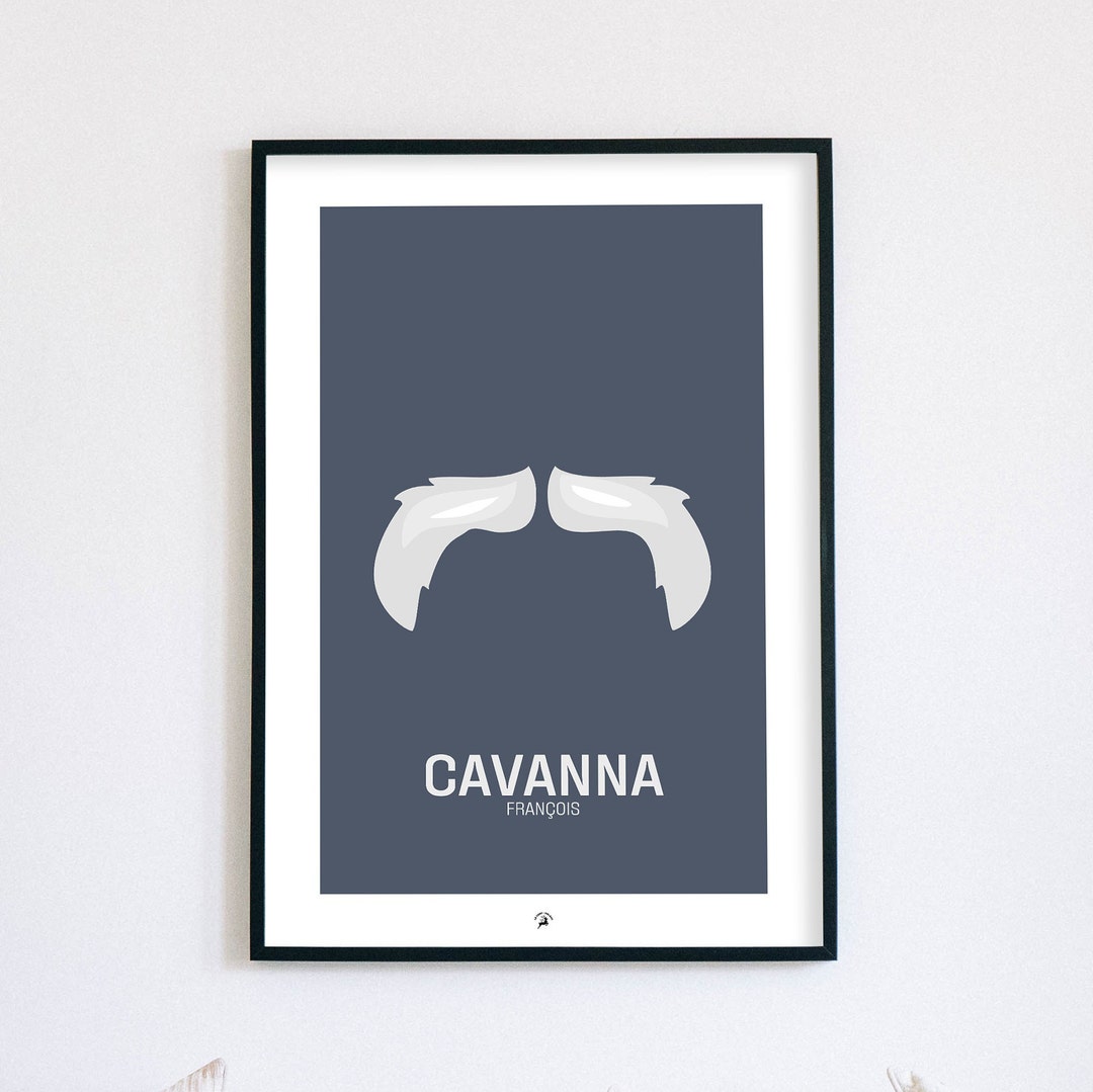 Cavanna Poster, Poster, Colorful Poster, Portrait, Portrait Poster ...