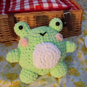 Crochet Chunky Frog PDF Pattern Tutorial - Etsy