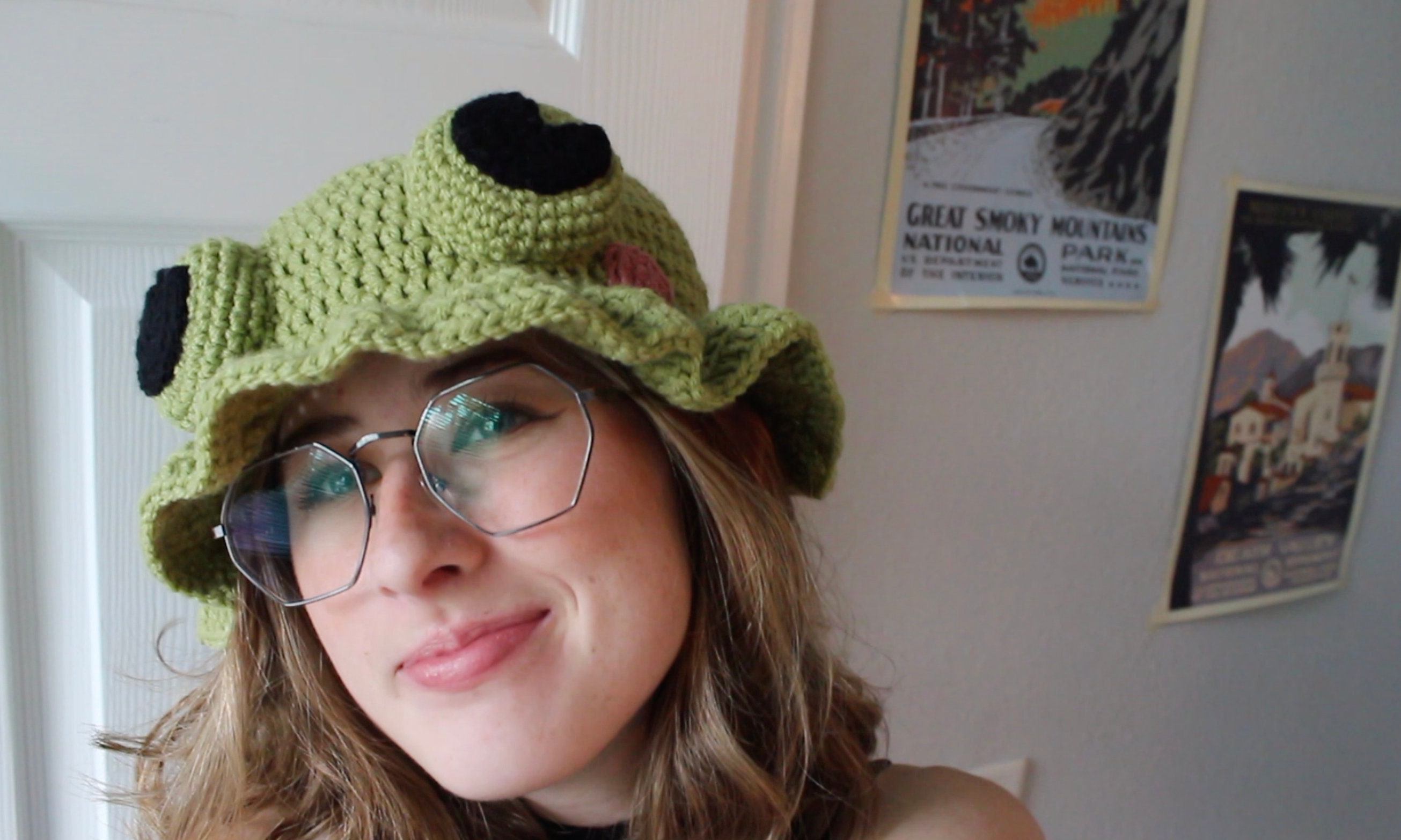 Cute Crochet Frog Bucket Hat - Etsy