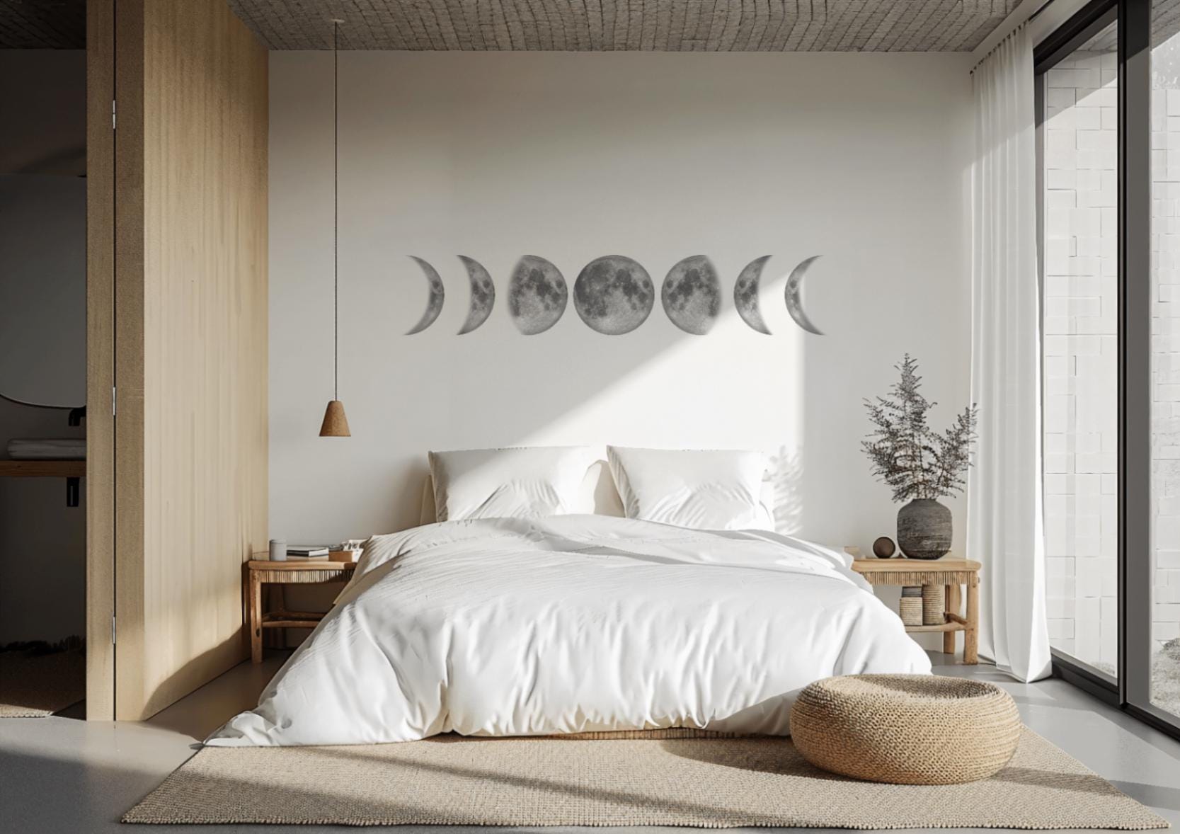 Phases of Luna - Moon Wall Stickers | Classroom, Office, Kids Room ...