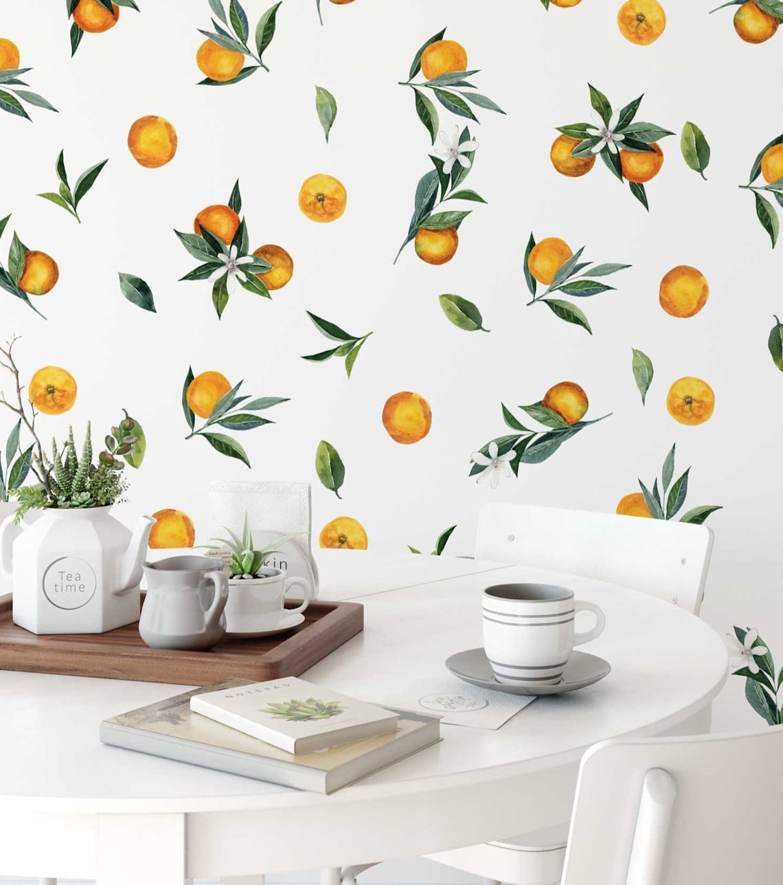 Citrus Delight - Wall Stickers | Kitchen & Dining Room Decor Fruit Wall ...