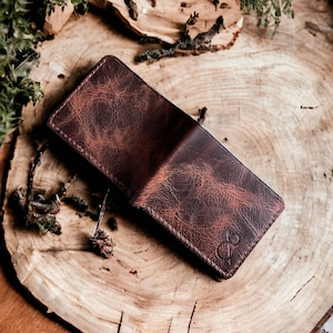 Handmade Italian Leather Wallet – Minimalist Slim Design for Men - Etsy