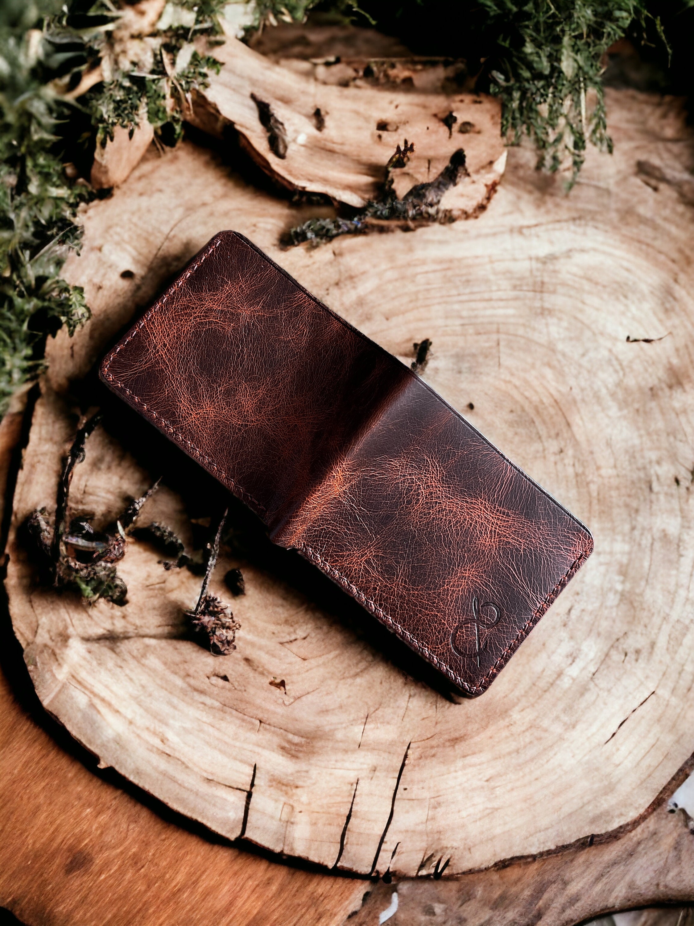 Handmade Italian Leather Wallet – Minimalist Slim Design for Men - Etsy