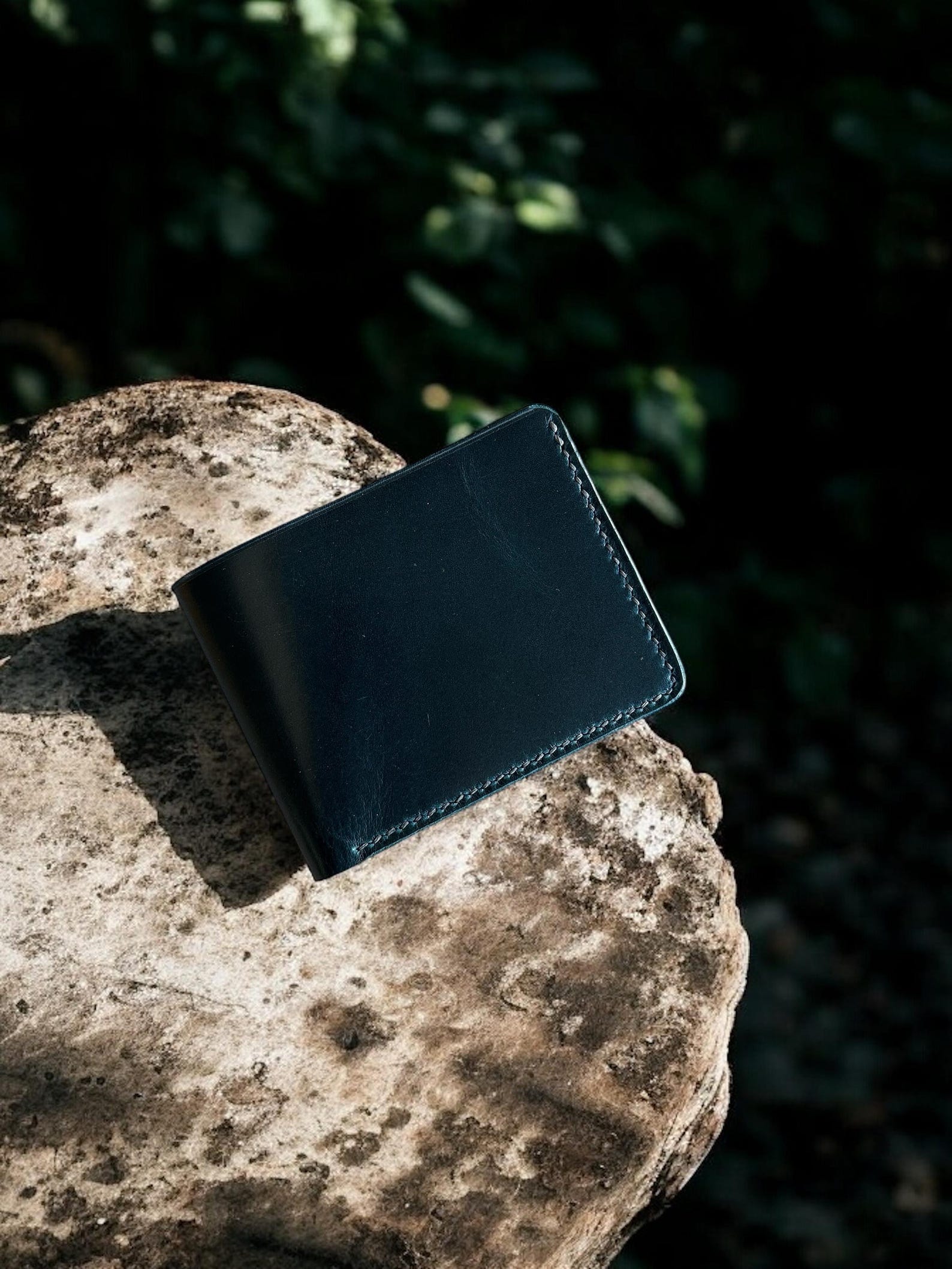 Horween Leather Wallet: Handmade Personalized Men's Gift - Etsy