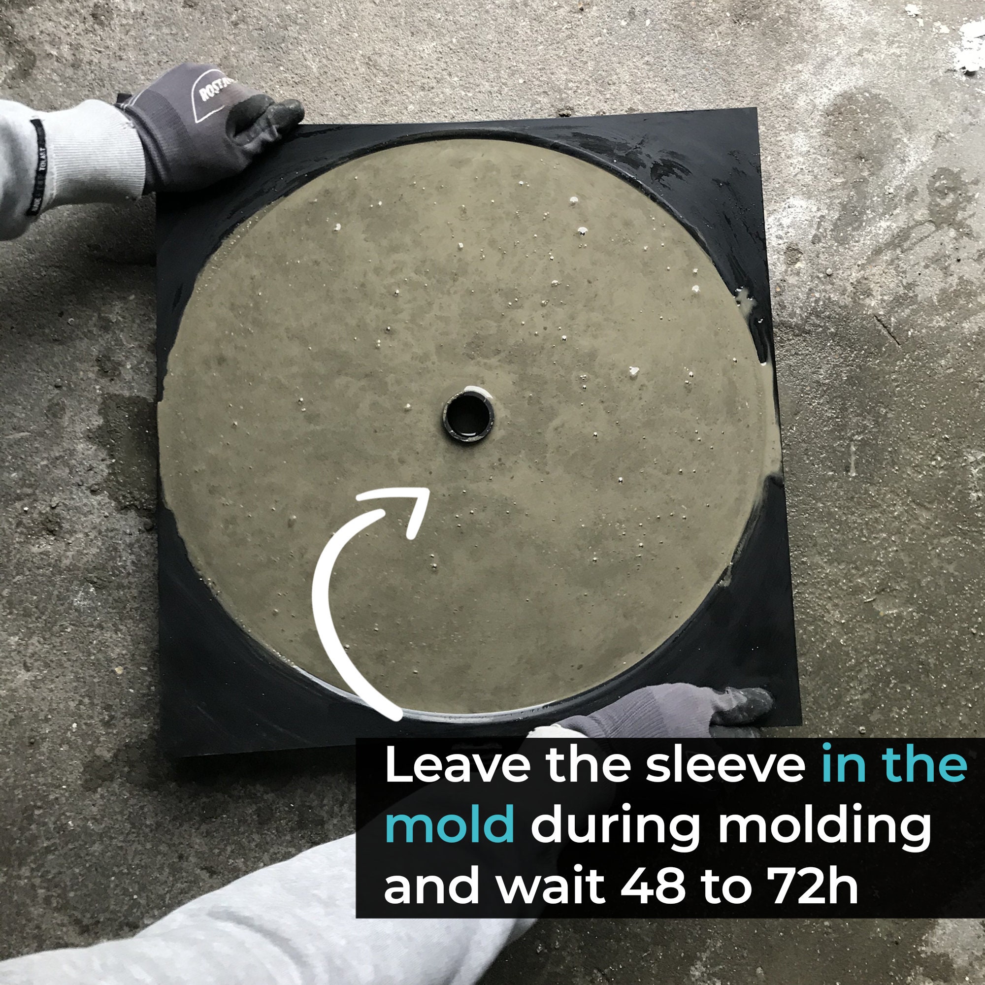 10kg/25lbs Concrete Weight Plates Mold - Medium - Veniceweights® - Etsy