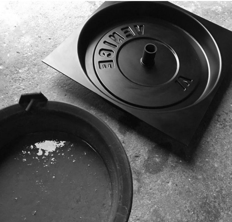 Concrete Weight Plates Molds - Large 20kg/45lbs + Medium 10kg/25lbs ...