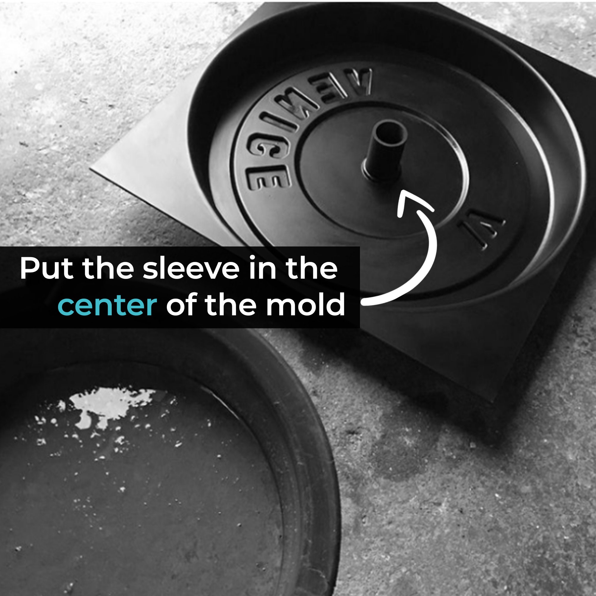 10kg/25lbs Concrete Weight Plates Mold - Medium - Veniceweights® - Etsy