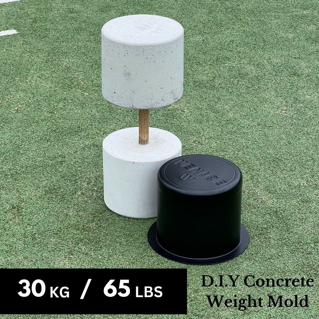 30kg/65lbs Concrete Weight Dumbbell Mold Large Veniceweights® - Etsy