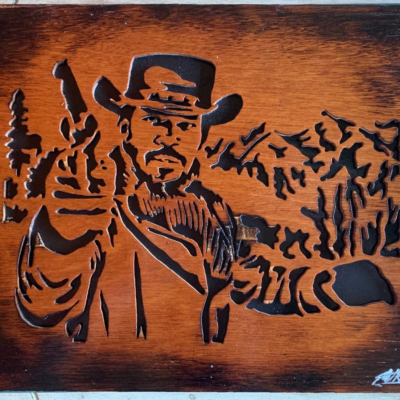 Scroll Saw Portrait - Etsy
