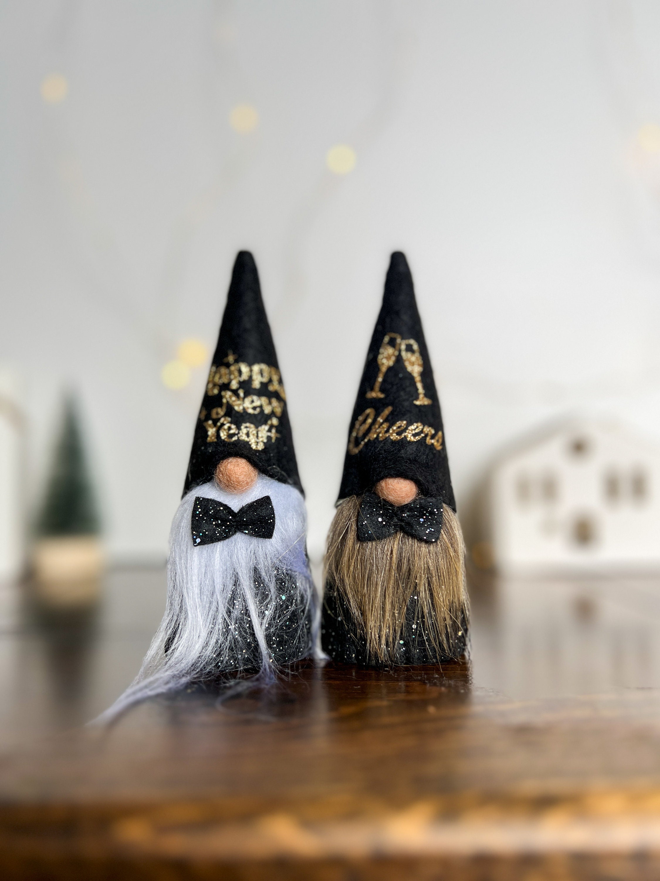 New Years Mini Gnome | Nye Party Decor, 2025 Hostess Gift, Bougie ...