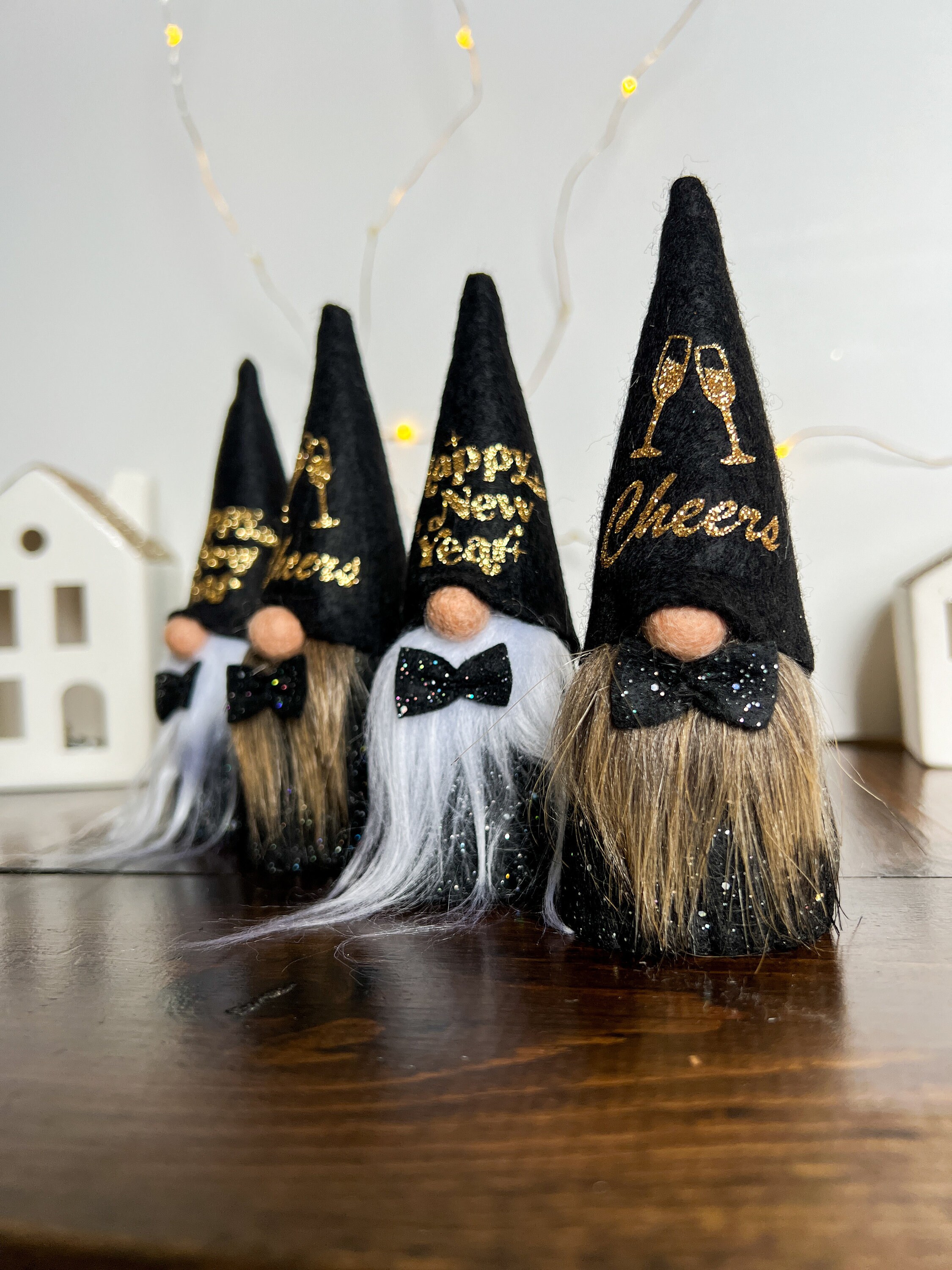New Years Mini Gnome | Nye Party Decor, 2025 Hostess Gift, Bougie ...