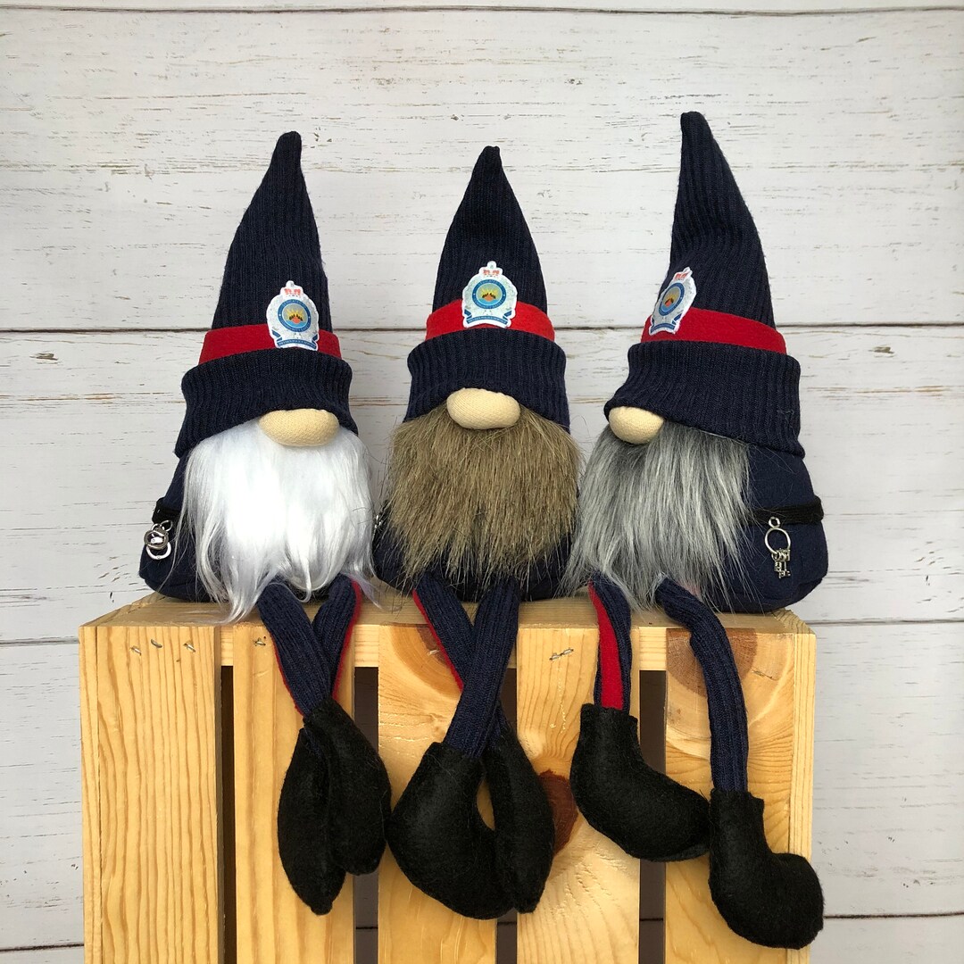 Police Officer Gnome: Customizable Hero Gift, RCMP, Law Enforcement ...