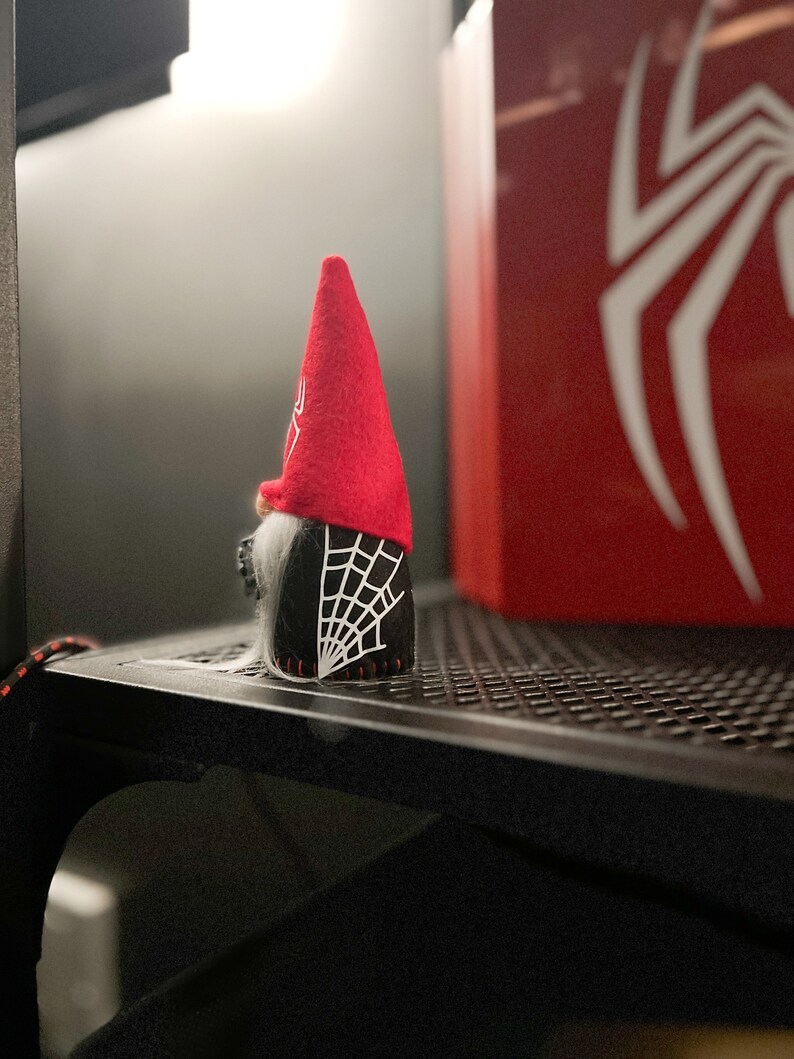 Spider-man Venom Gamer Inspired Mini Gnome Gaming Desk Accessory, Xbox ...