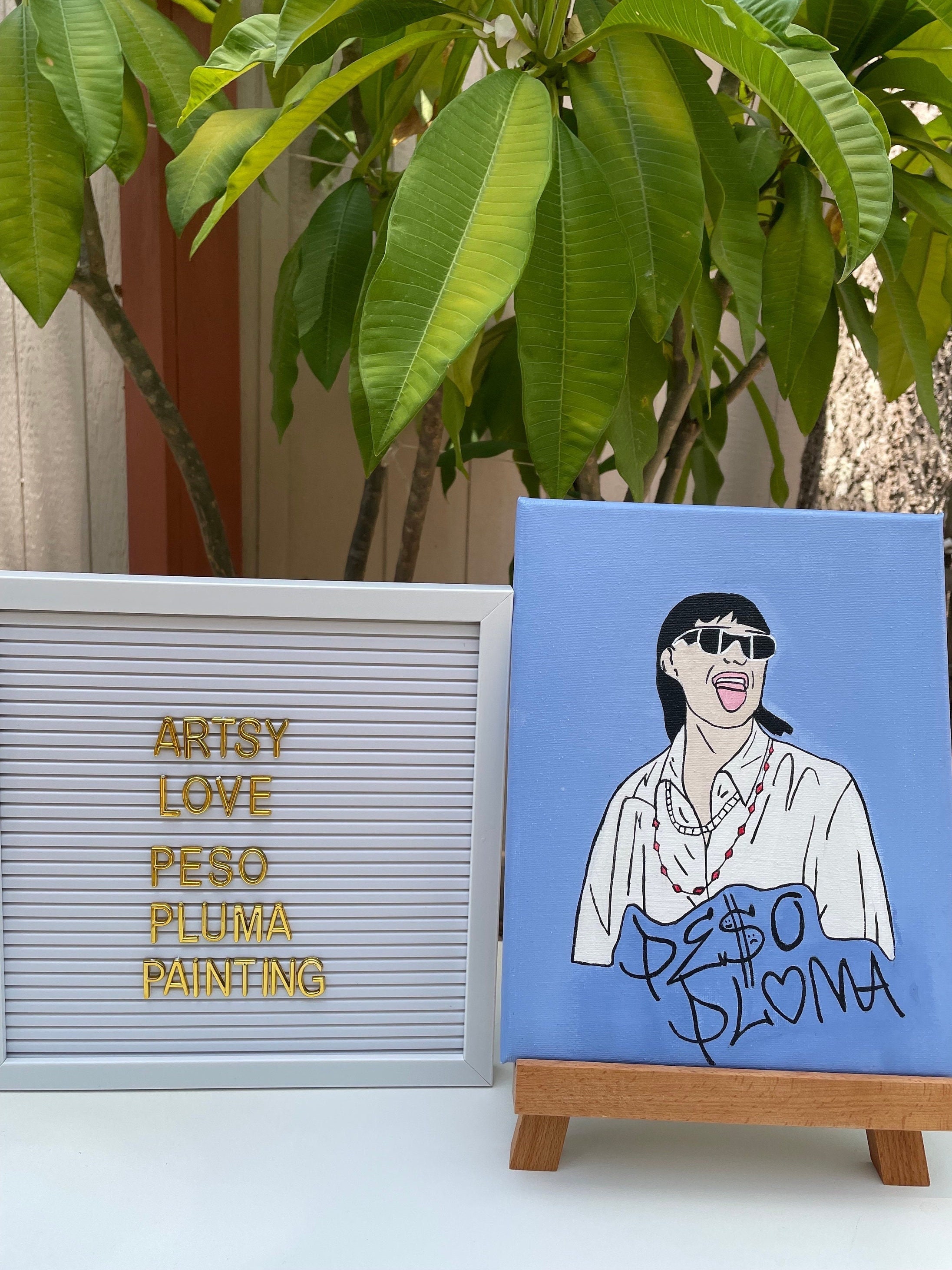 Peso Pluma Painting - Etsy