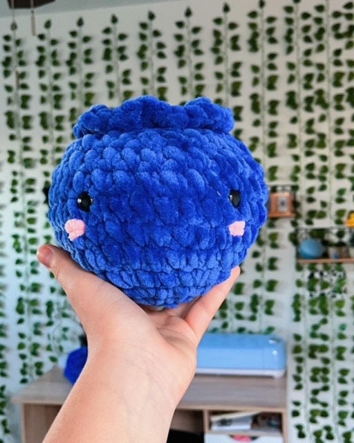 Blueberry Plushie - Etsy