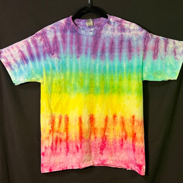 Rainbow Stripe Shirt - Etsy