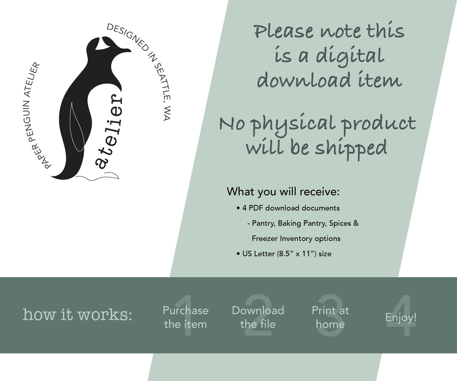 Printable Kitchen Organization Worksheets | Track Food & Ingredients ...