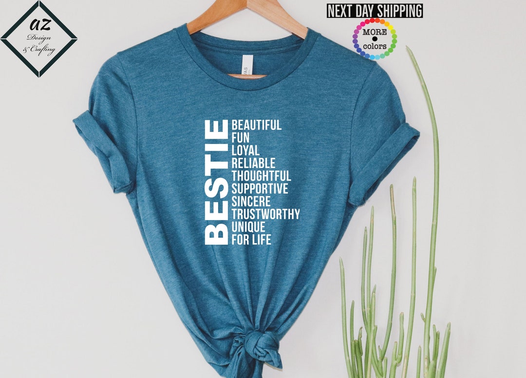Bestie Shirt, Bestie, Best Friend Shirt, Bestie Description Shirt, Gift ...